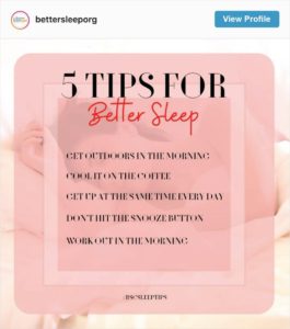 9 of the Best Sleep Instagram Accounts and Influencers