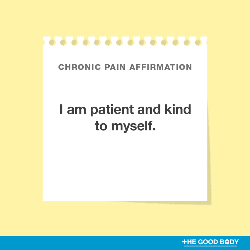 18 Chronic Pain Affirmations for a Positive Mindset