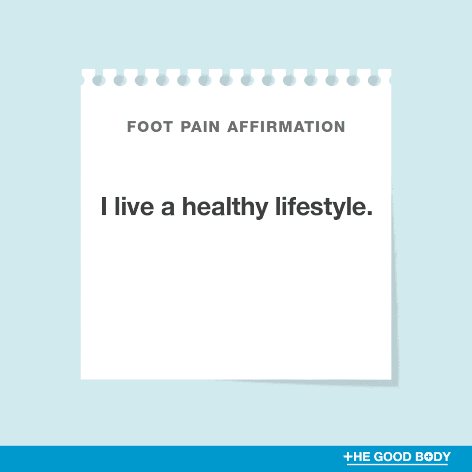 10 Affirmations for Foot Pain to Help Soothe Sore Feet!