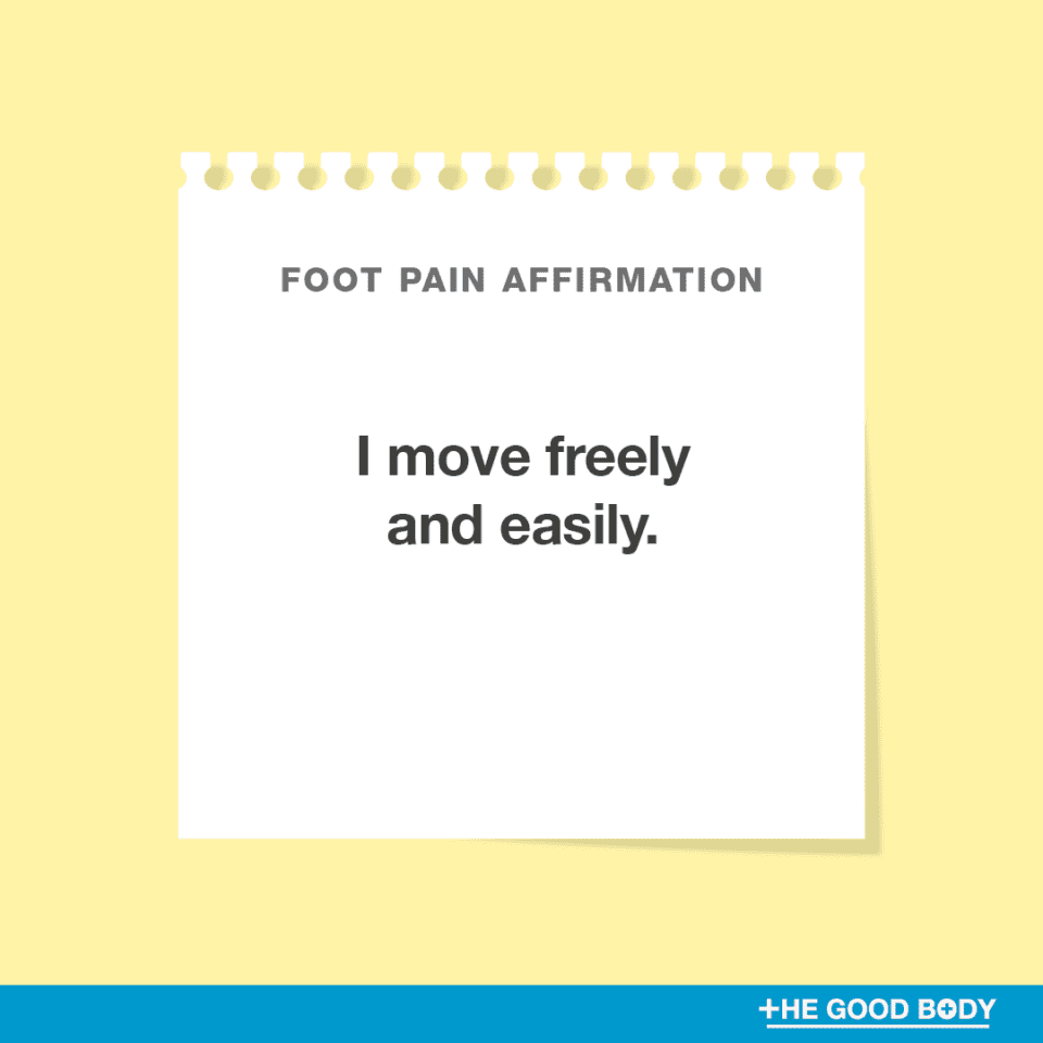 10 Affirmations for Foot Pain to Help Soothe Sore Feet!