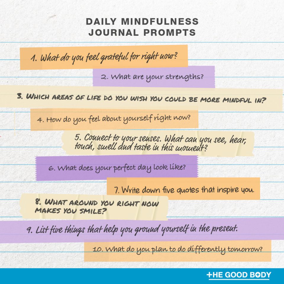 25 Journal Prompts for Mindfulness: Live a More Mindful Life