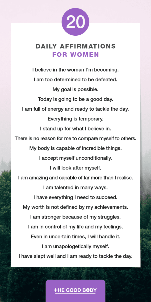 60 Positive Affirmations for Women (to Inspire and Uplift!)