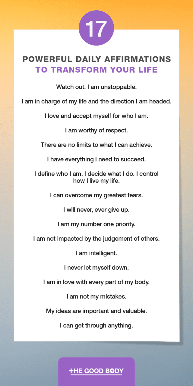 🦋 30 Powerful Daily Affirmations to Transform Your Life