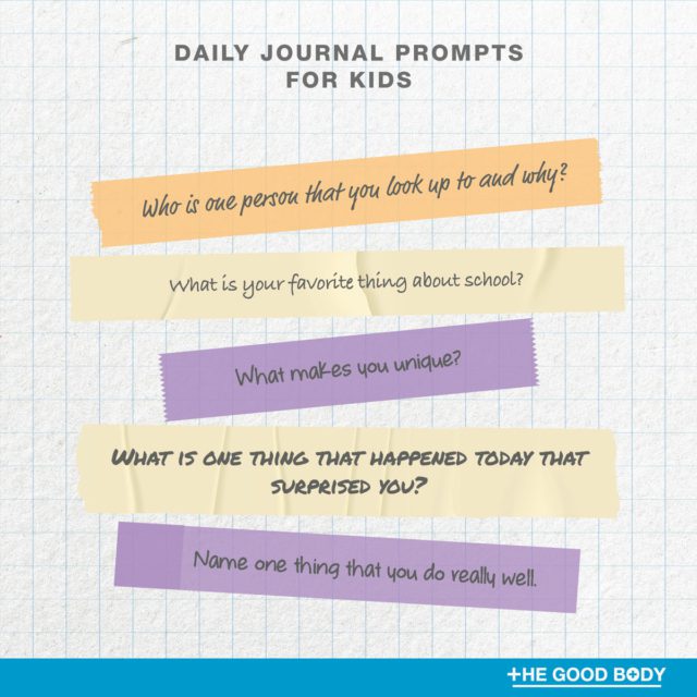25 Journal Prompts for Kids: For Big & Small Feelings