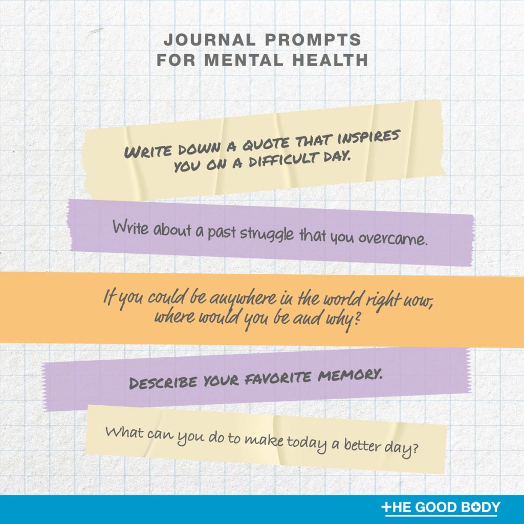 20 Journal Prompts for Mental Health: Focus Your Thoughts