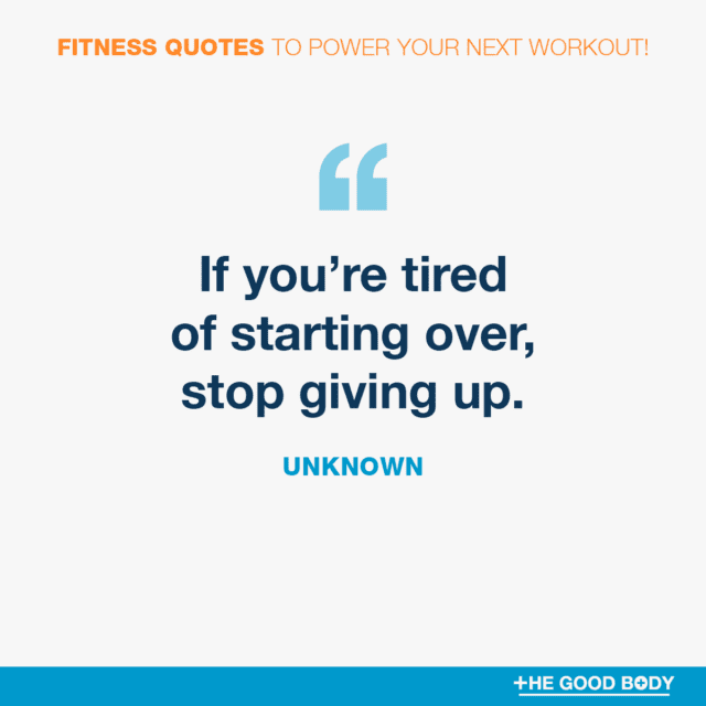64 Fitness Quotes to Power Your Next Workout!