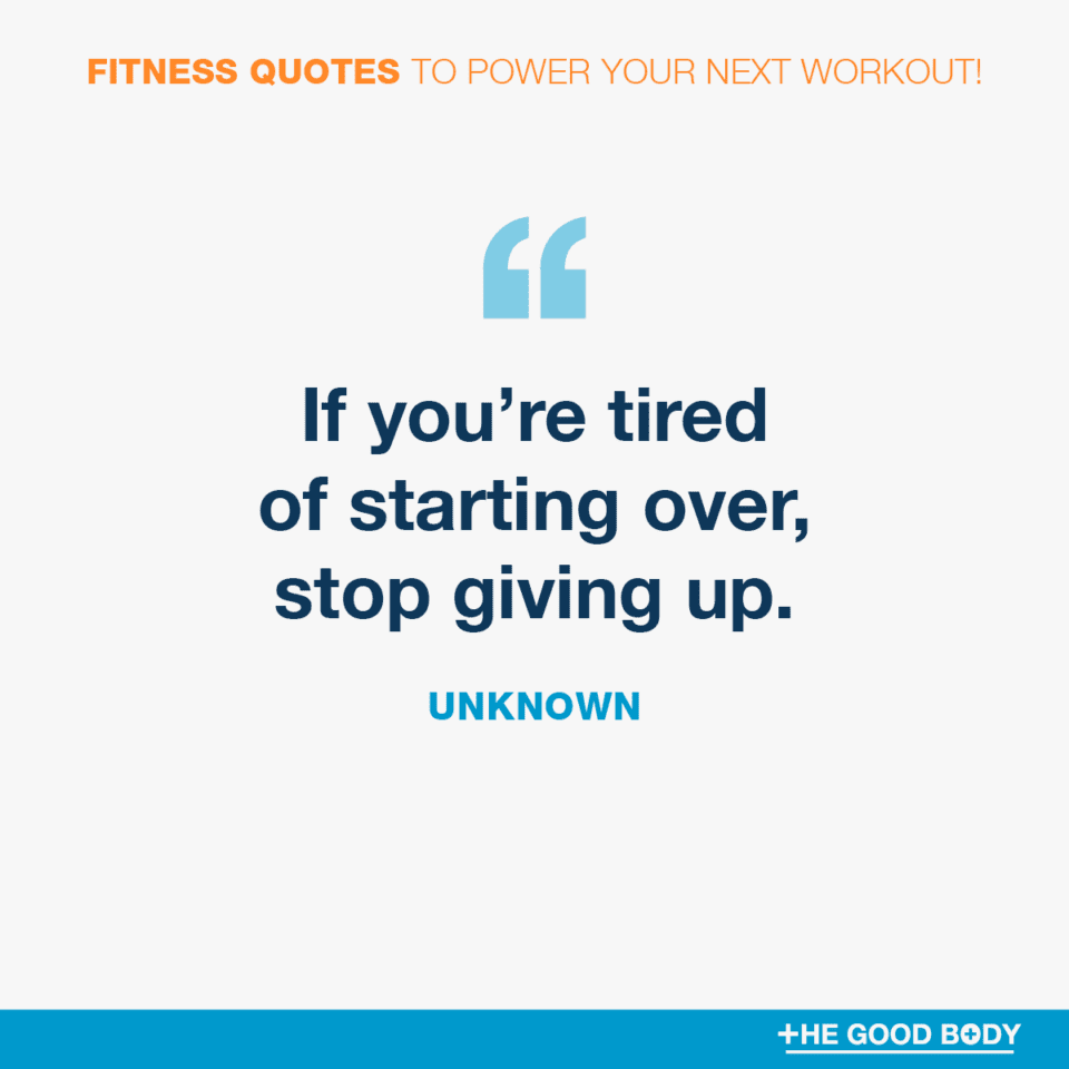 64 Fitness Quotes to Power Your Next Workout!
