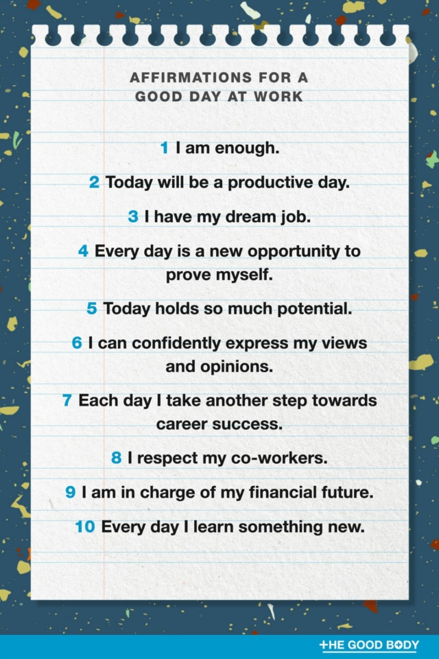 45 Positive Work Affirmations for Career Success