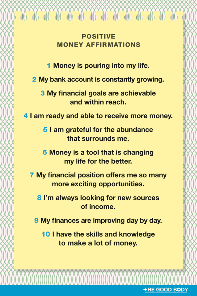 💸 50 Money Affirmations for Wealth and Success