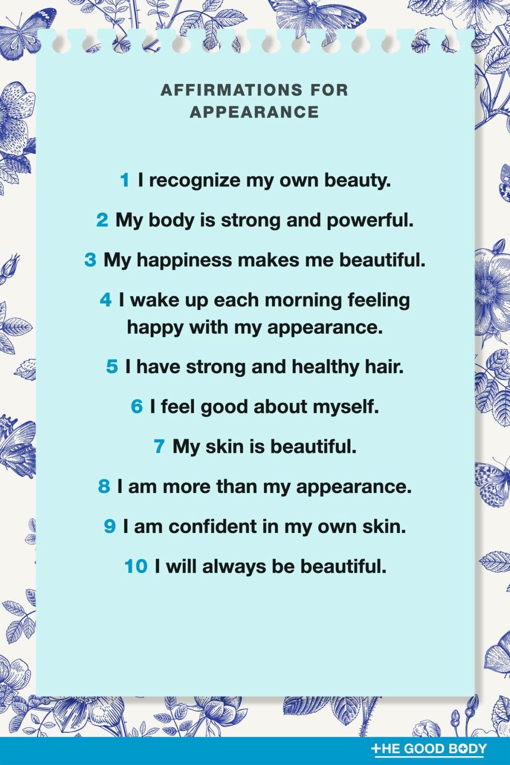 🌸 30 Beauty Affirmations: Fall in Love With Your Appearance