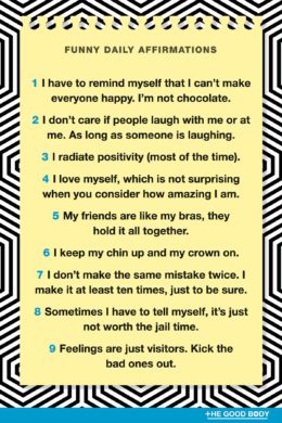 🤭 27 Funny Affirmations Sure to Brighten Any Day!