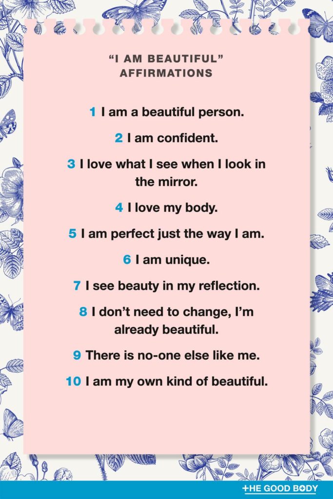 🌸 30 Beauty Affirmations: Fall in Love With Your Appearance