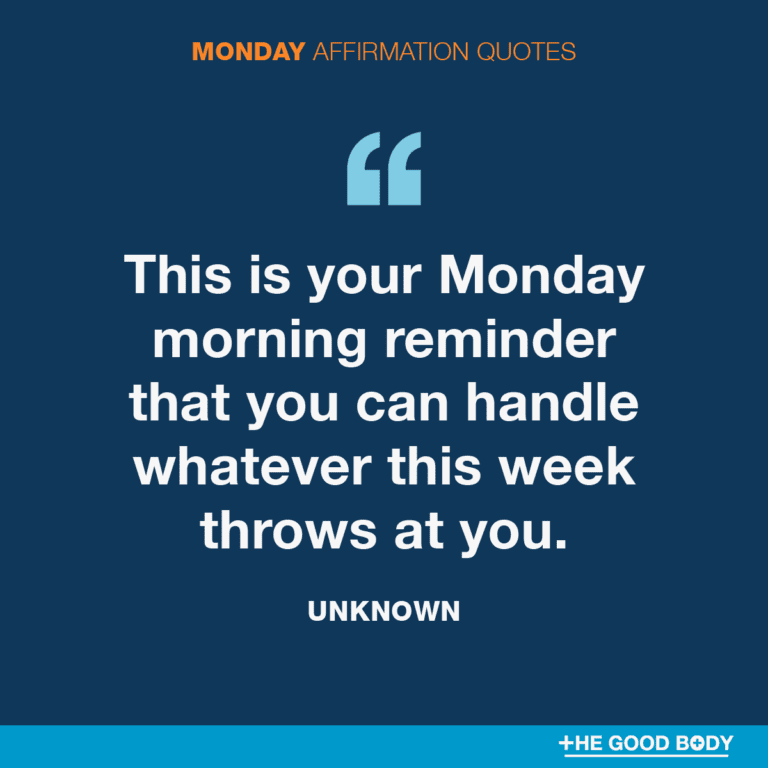 45 Monday Affirmations for a Positive New Week Mindset