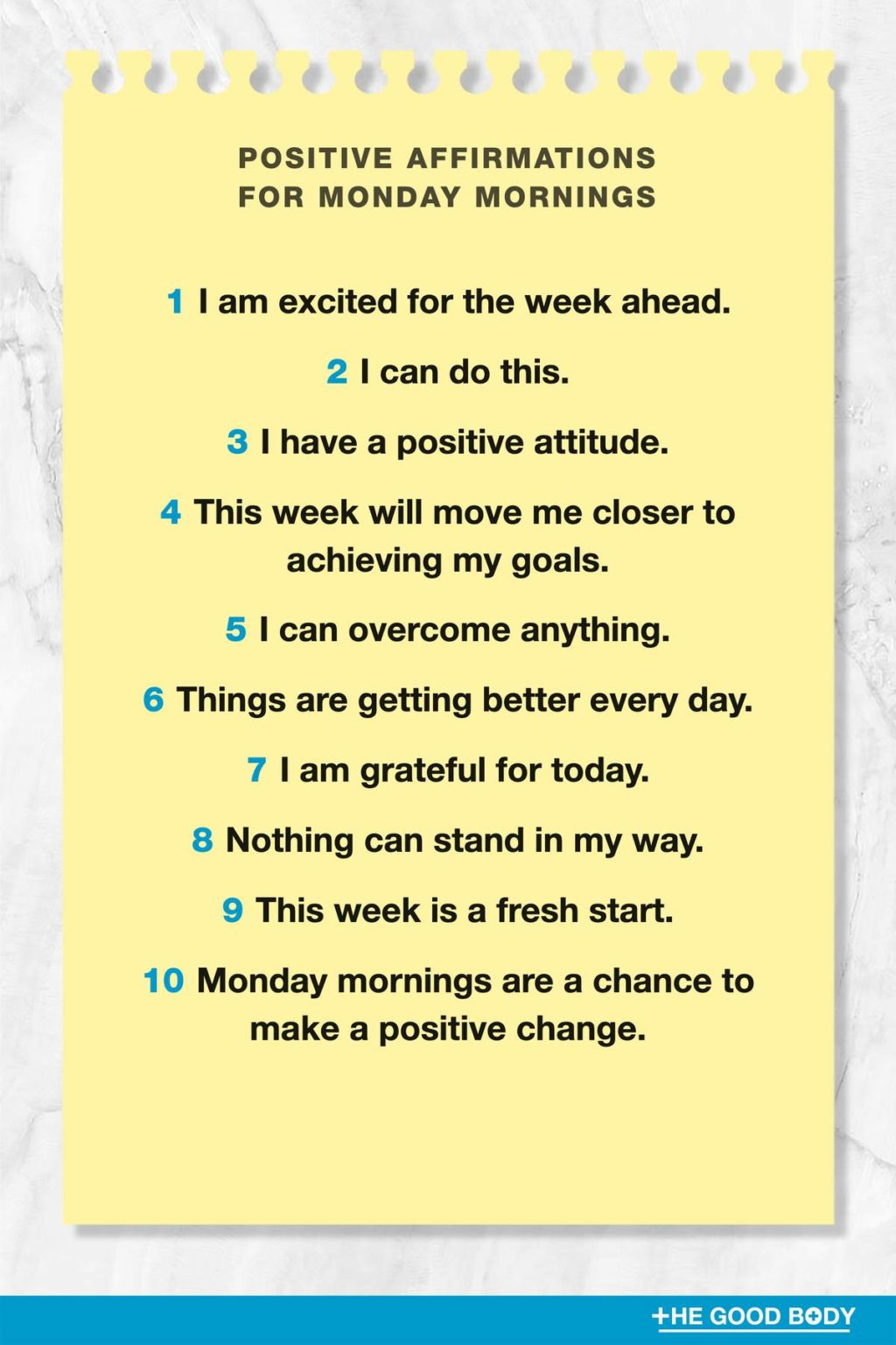 45 Monday Affirmations for a Positive New Week Mindset
