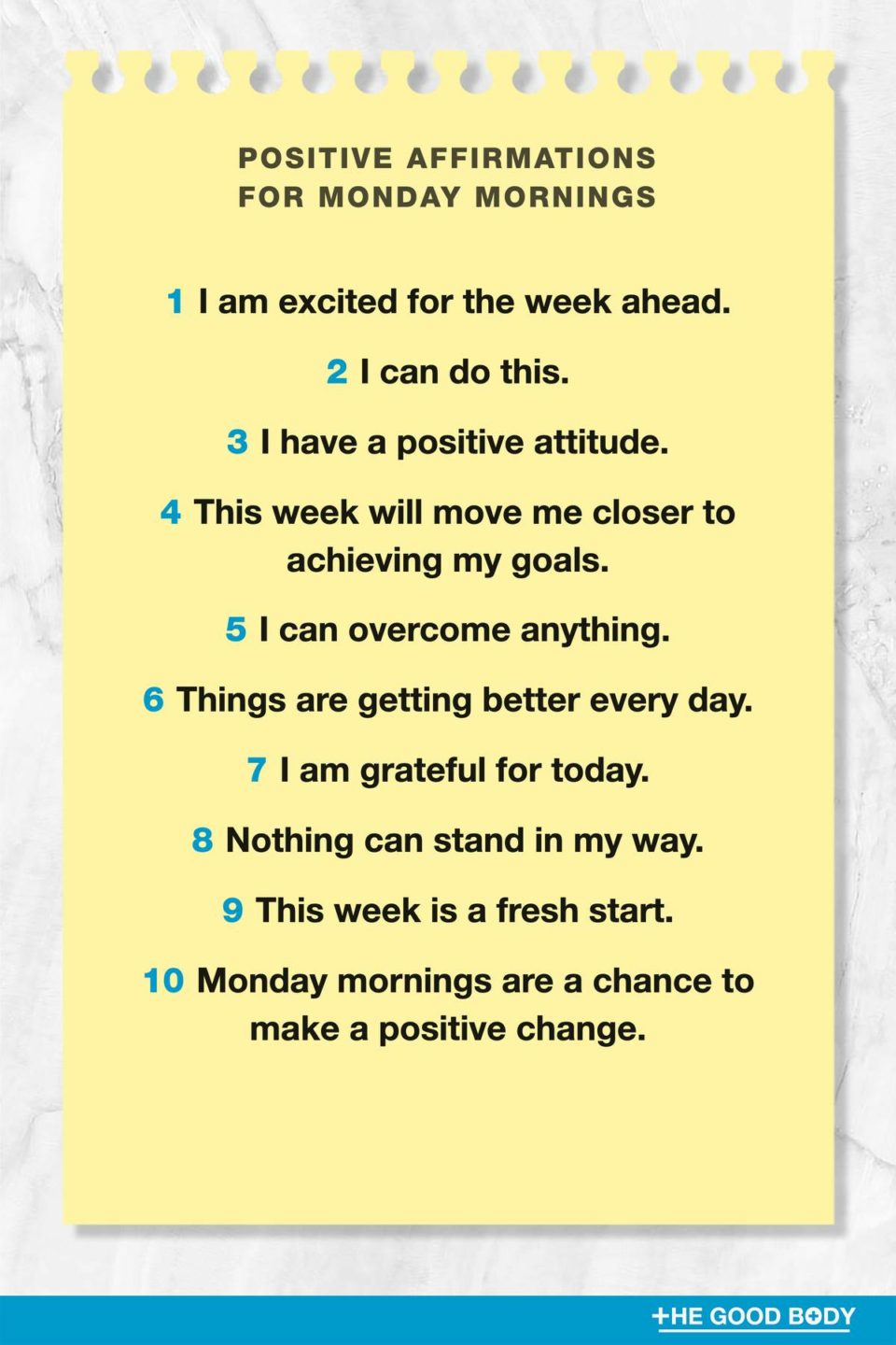 45 Monday Affirmations for a Positive New Week Mindset
