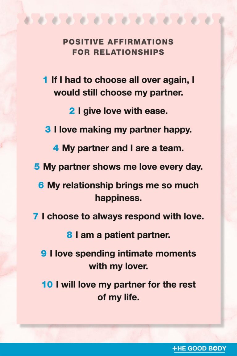 💕 50 Relationship Affirmations to Help You Connect as a Couple