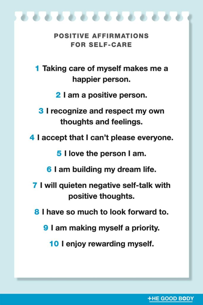 💖 35 Self-Care Affirmations to Improve Your Wellbeing