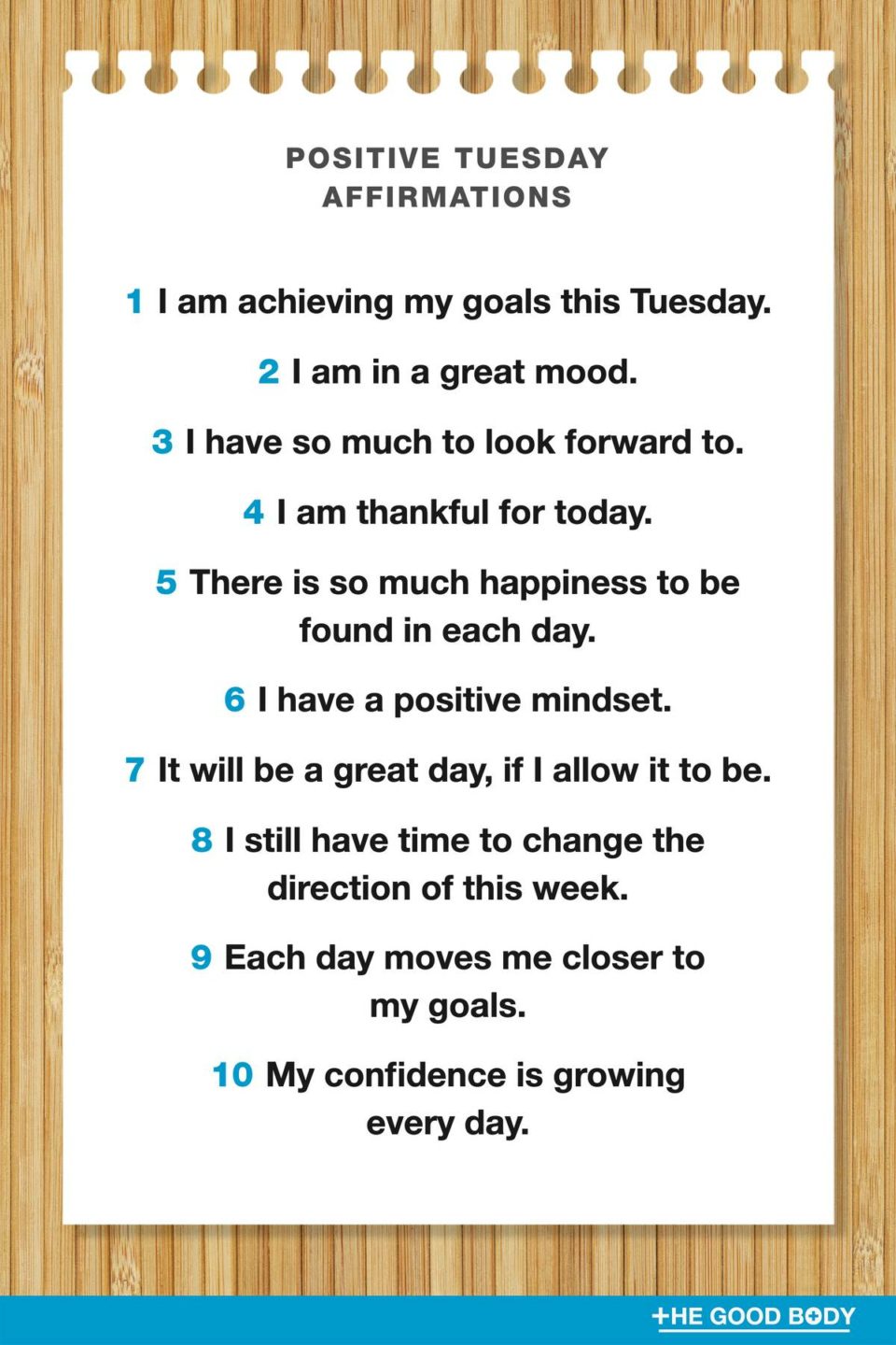 45 Tuesday Affirmations for a Positive Week Ahead
