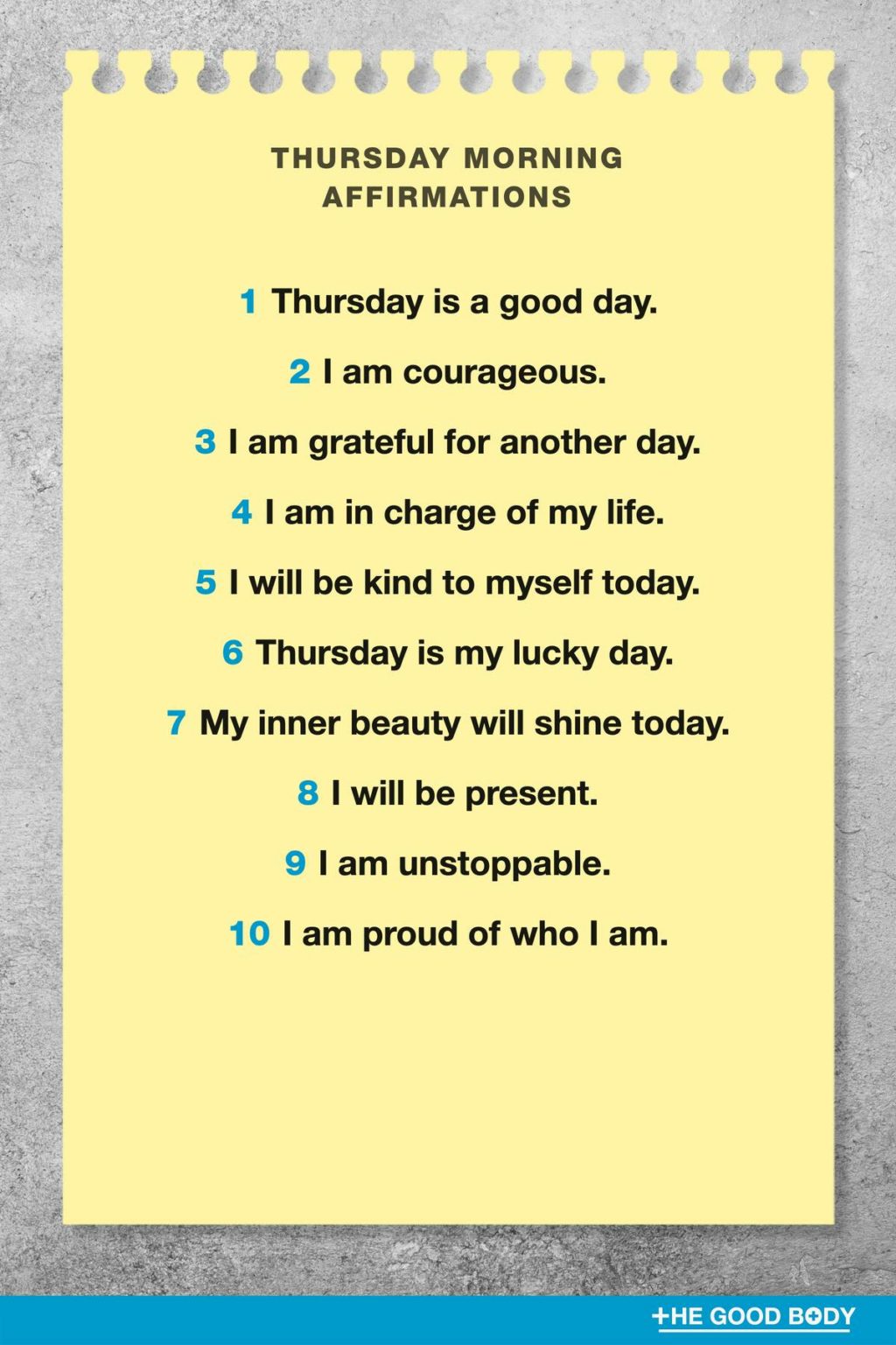 35 Thursday Affirmations for End of Week Motivation