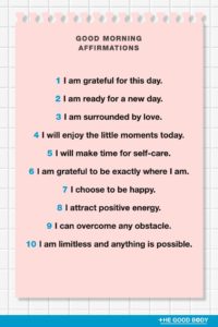 ☀️ 55 Morning Affirmations to Kick-Start Your Day