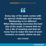 35 Wednesday Affirmations to Get You Over Hump Day!