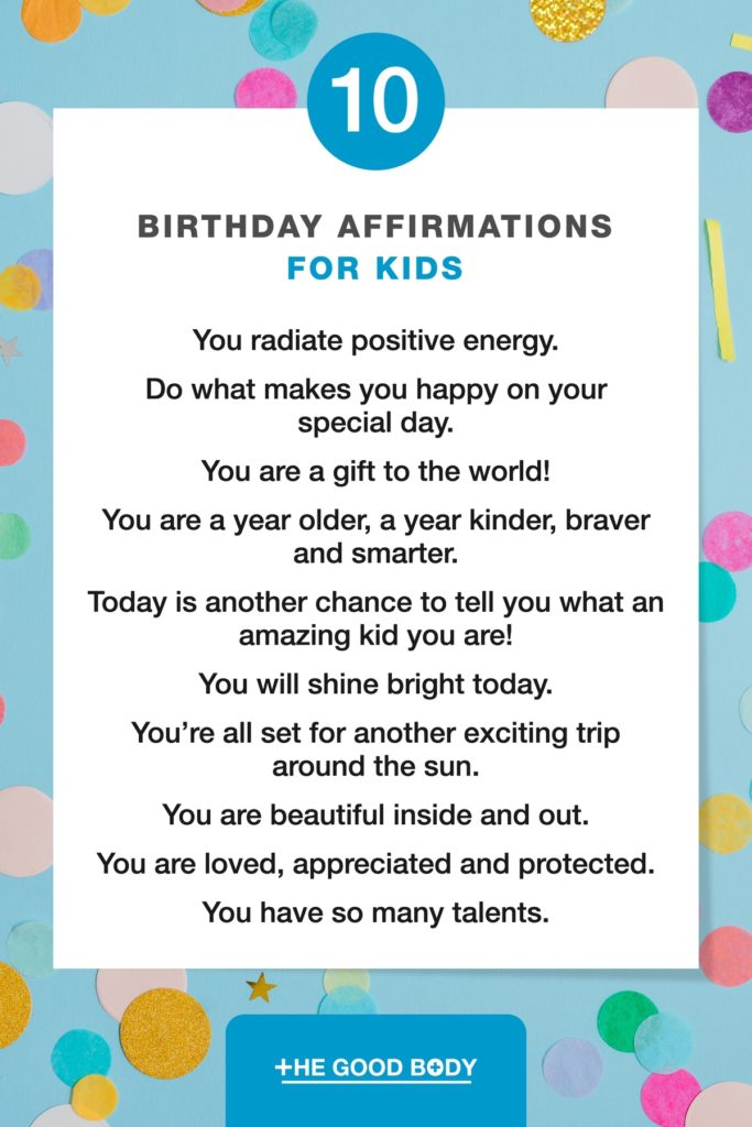 🎉 55 Birthday Affirmations for Special People (Like You!)