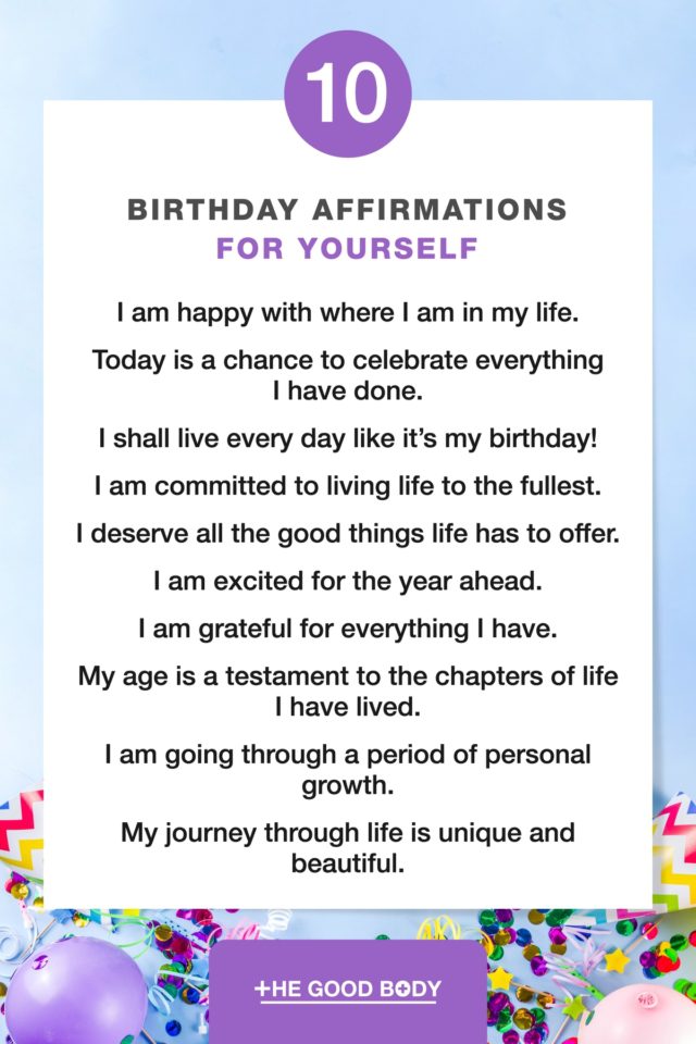 🎉 55 Birthday Affirmations for Special People (Like You!)