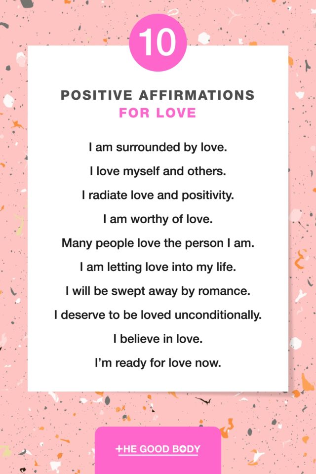 ️ 60 Love Affirmations to Manifest, Attract & Feel Love