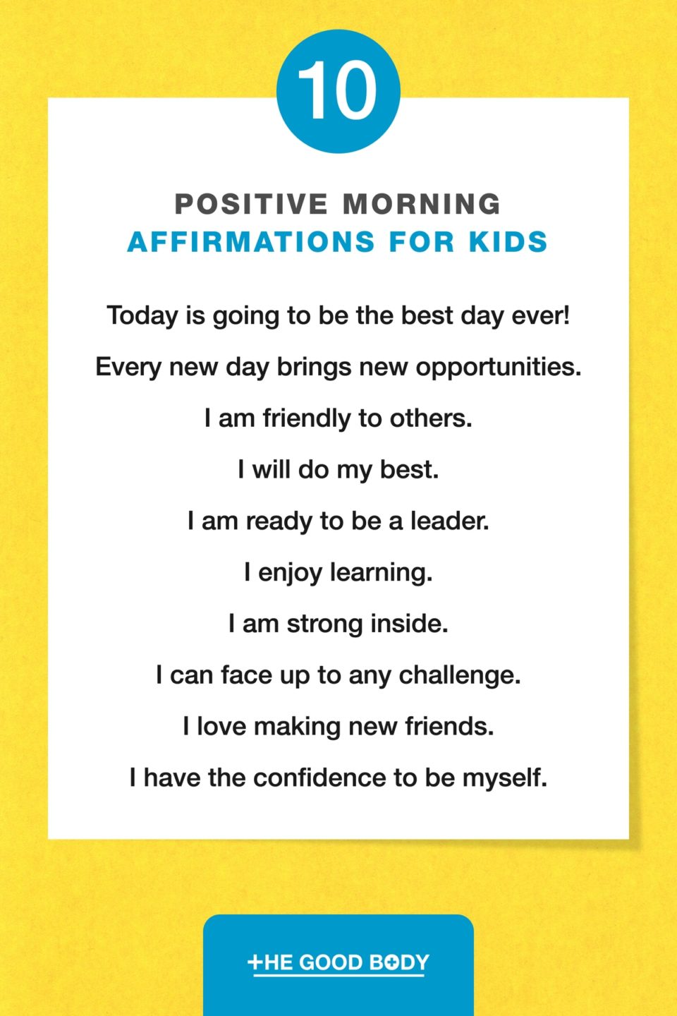 🌟 60 Positive Affirmations for Kids: Empower Little People!