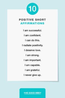 25 Short Positive Affirmations to Start Reciting Today