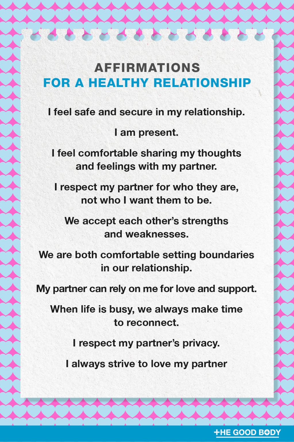 💕 50 Relationship Affirmations to Help You Connect as a Couple