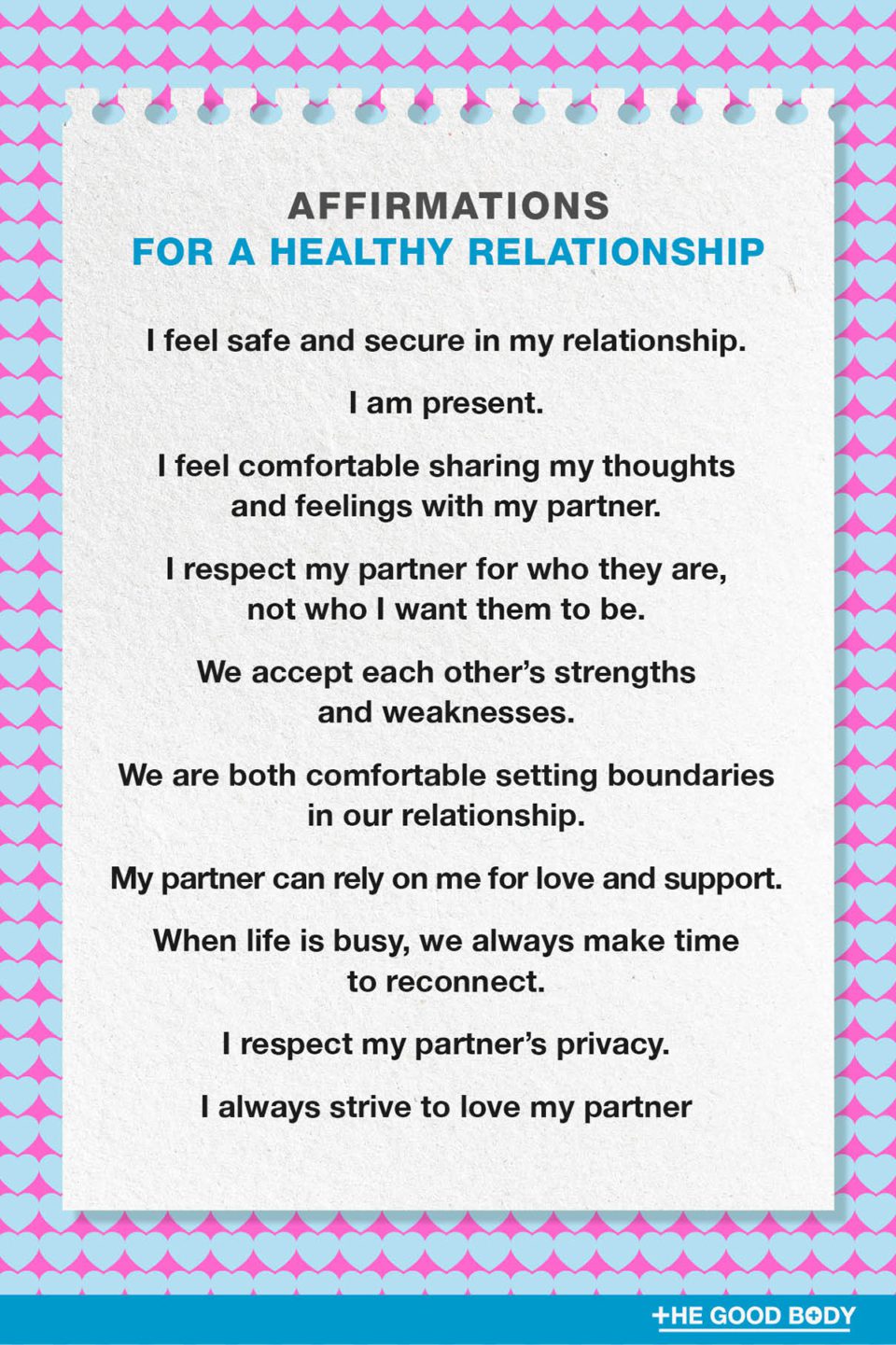 ๐ 50 Relationship Affirmations To Help You Connect As A Couple
