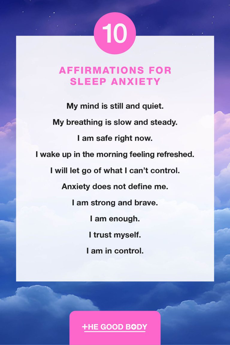 😴 50 Sleep Affirmations for a Great Night’s Rest
