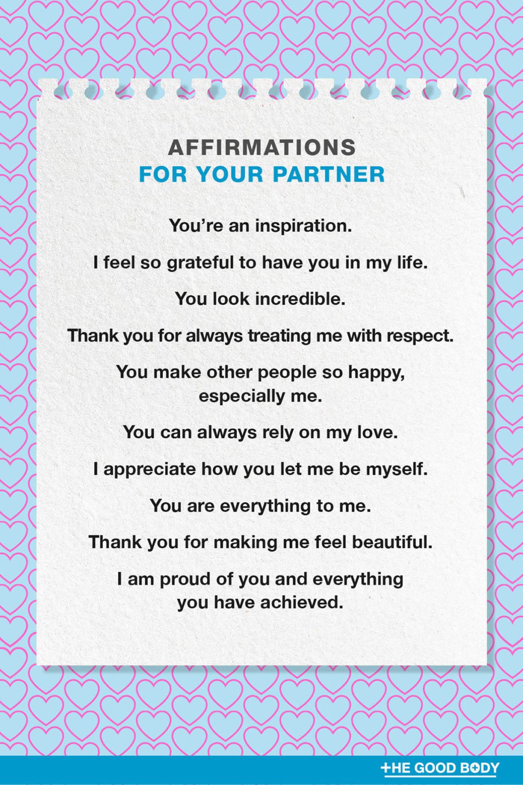 💕 50 Relationship Affirmations to Help You Connect as a Couple