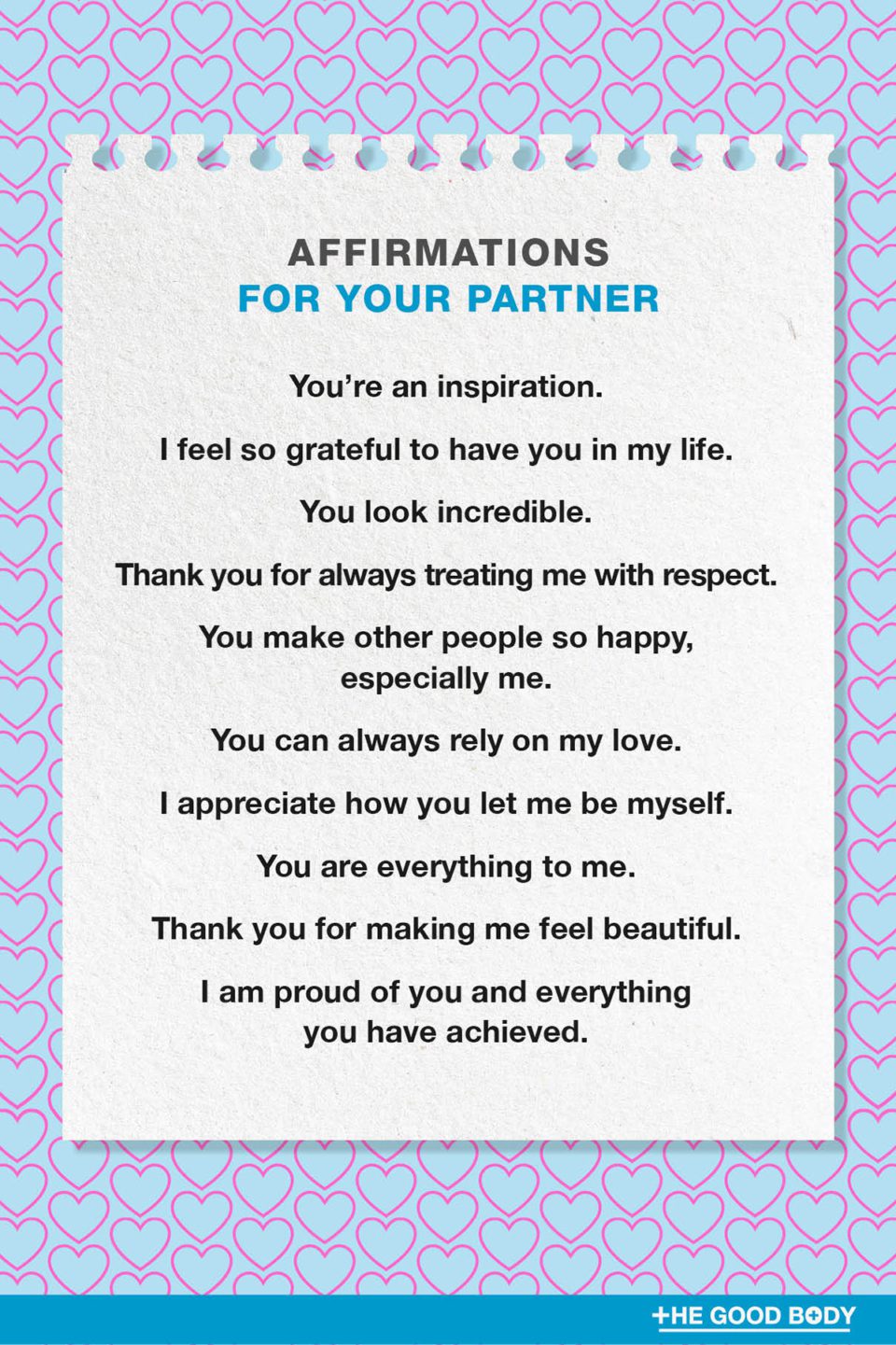💕 50 Relationship Affirmations to Help You Connect as a Couple