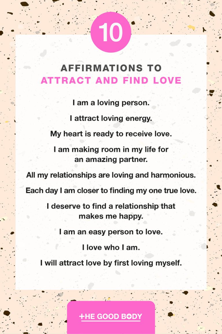 ️ 60 Love Affirmations to Manifest, Attract & Feel Love