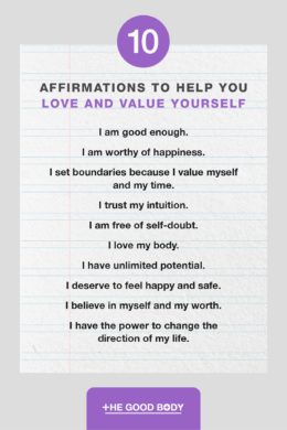 40 Affirmations for Confidence & Self-Esteem