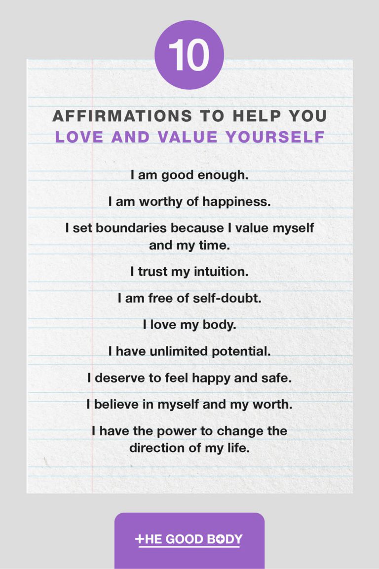 40 Affirmations for Confidence & Self-Esteem