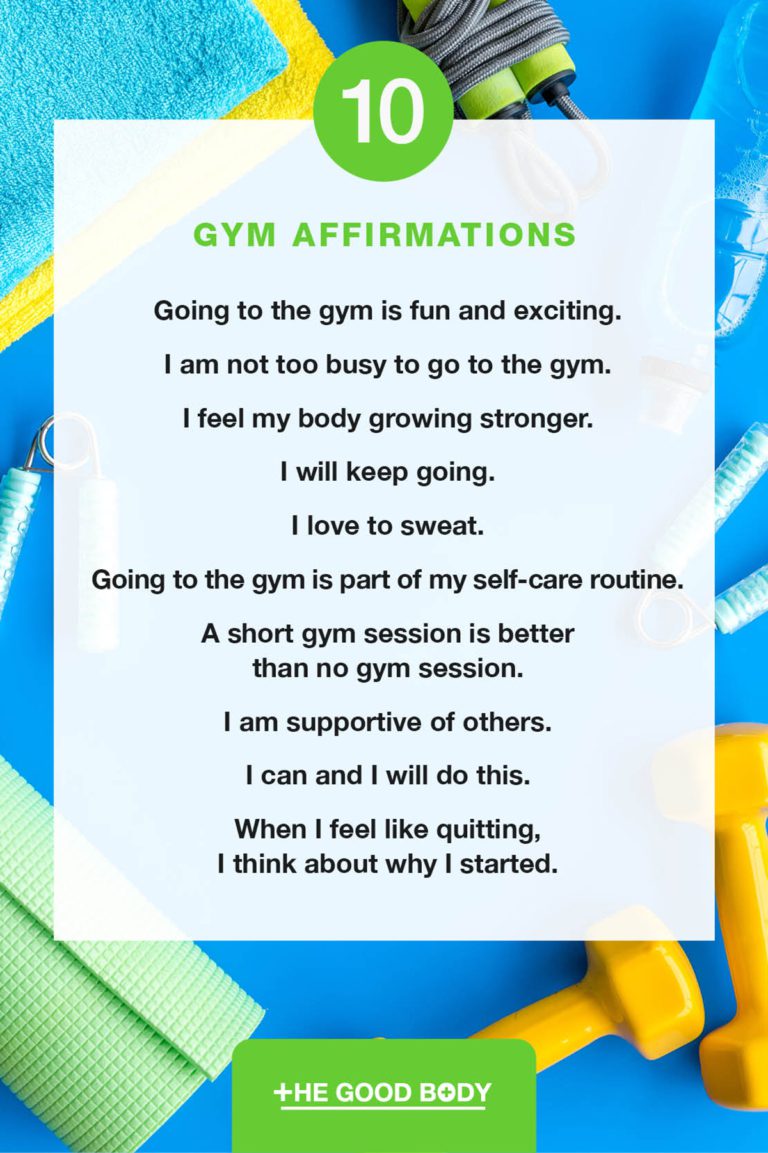 💪 50 Fitness Affirmations to Get You Moving!