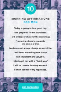 45 Daily Affirmations for Men: Powerful and Positive Messages