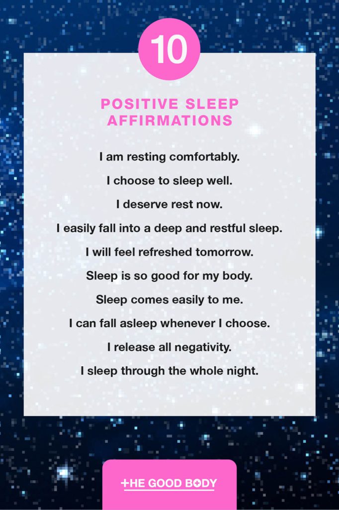 😴 50 Sleep Affirmations for a Great Night’s Rest